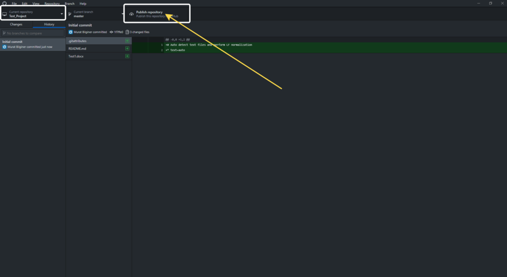 Github 7 Bilgisayarımızdaki Projeyi Github Desktop İle Github'a Yükleme ...