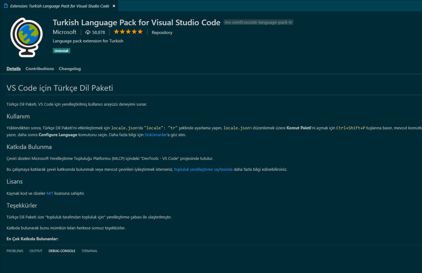 Visual Studio Code Tutorial Dil Değiştirme - Türkçe ya da İngilizce ...
