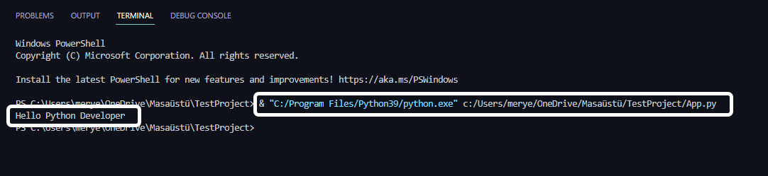 Visual Studio Code Tutorial Python Kodlarını Çalıştırma (Run Etmek ...