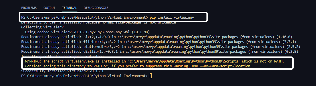 Python Tutorial Virtual Environment'ı(Sanal Ortamı) Anlamak - Kurulumu ...