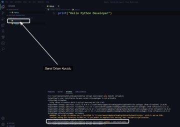Python Tutorial Virtual Environment'ı(Sanal Ortamı) Anlamak - Kurulumu ...