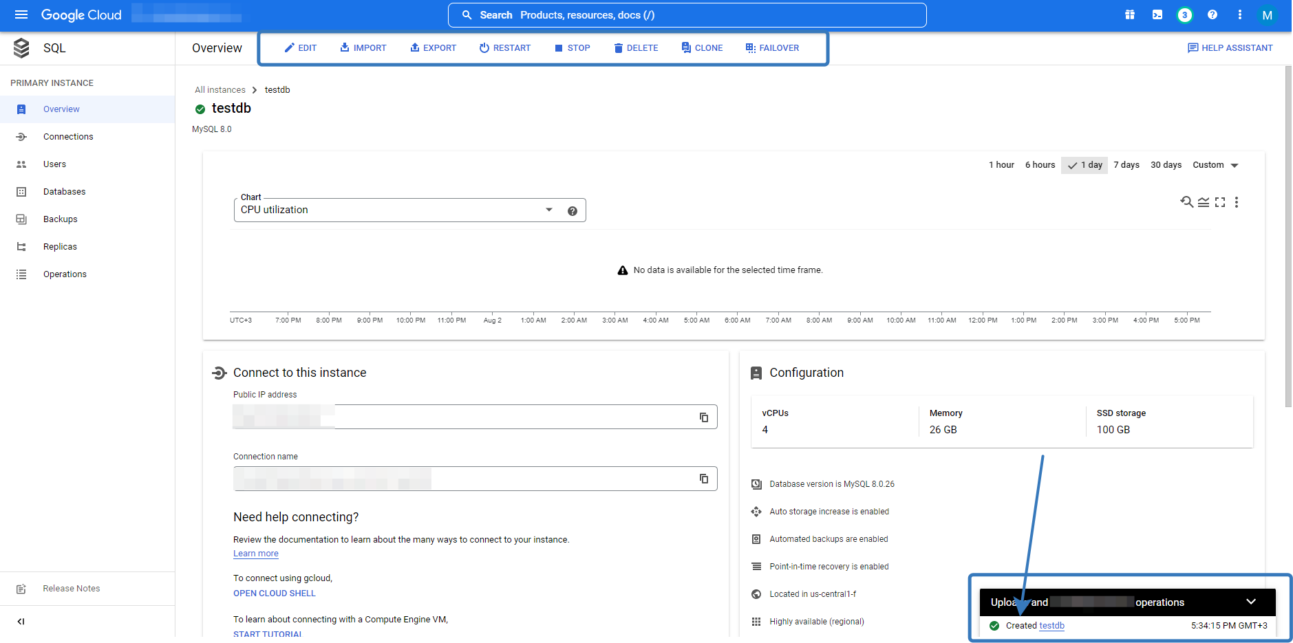 Google Cloud Platform 1 SQL Servisi Üzerinde MySQL Server Kurulumu - Murat Bilginer