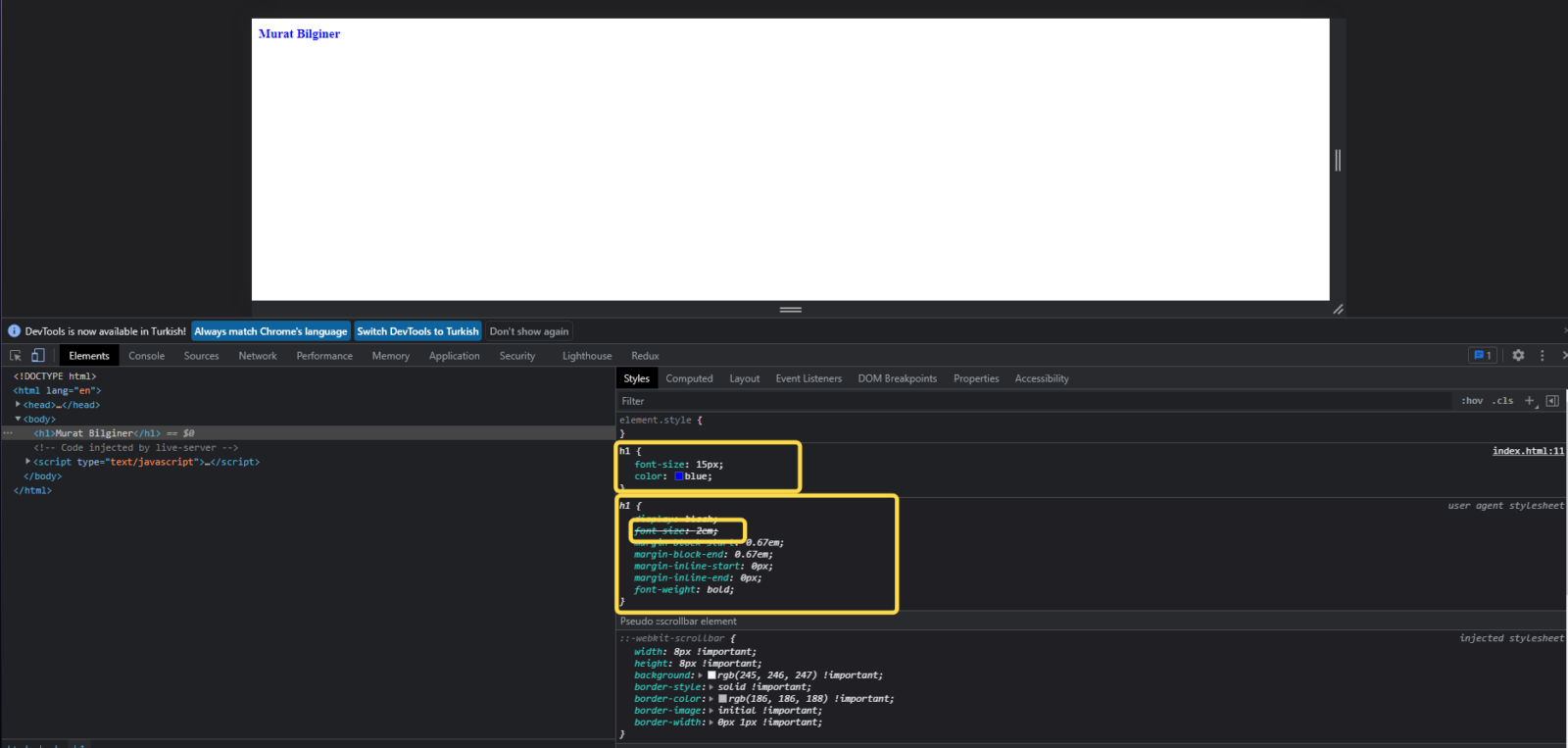 Frontend Developer Roadmap Css3 Tutorial 10 Css Kodun Uygulanma Önceliğini Anlamak Murat