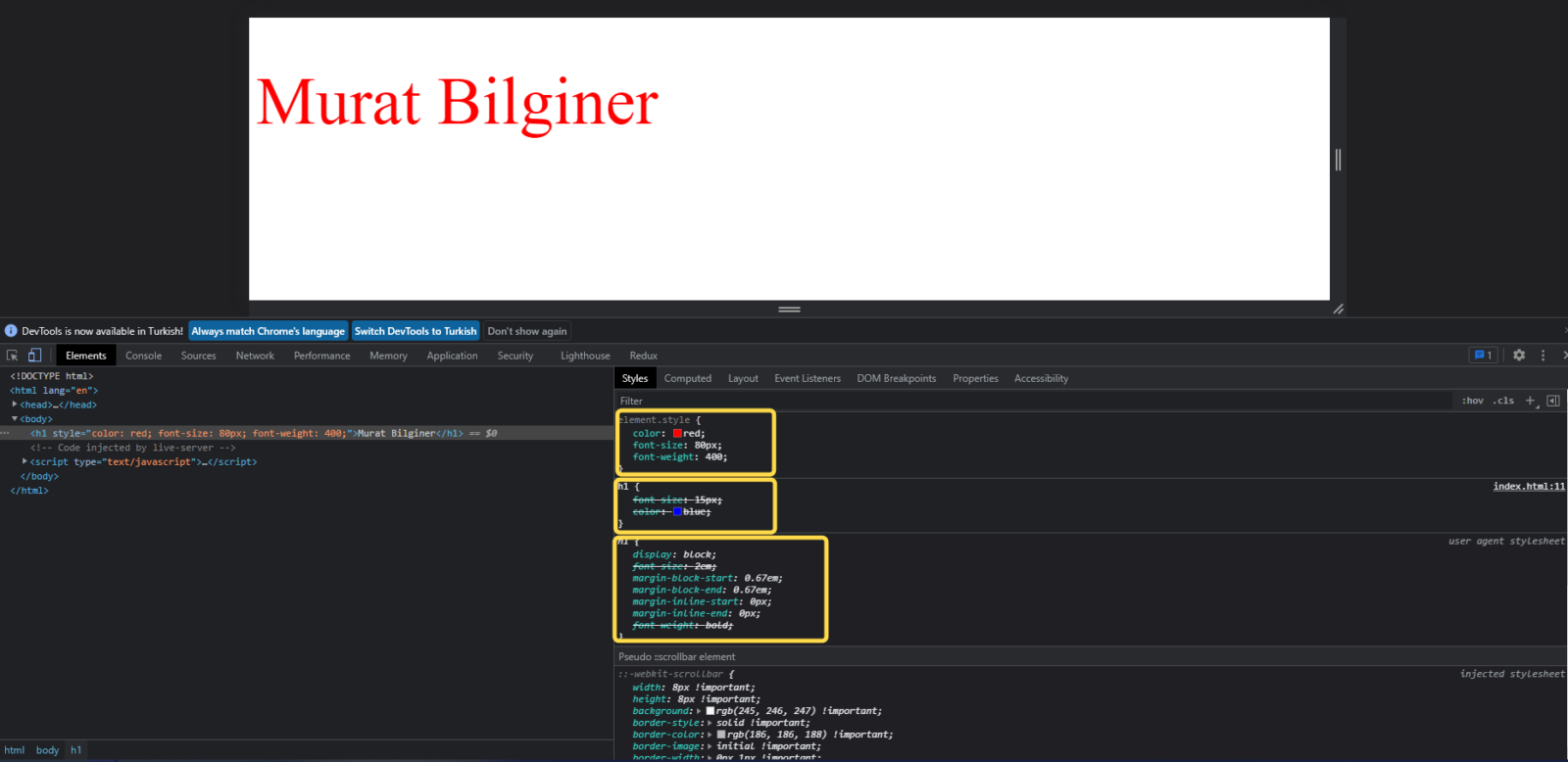 Frontend Developer Roadmap Css3 Tutorial 10 Css Kodun Uygulanma Önceliğini Anlamak Murat