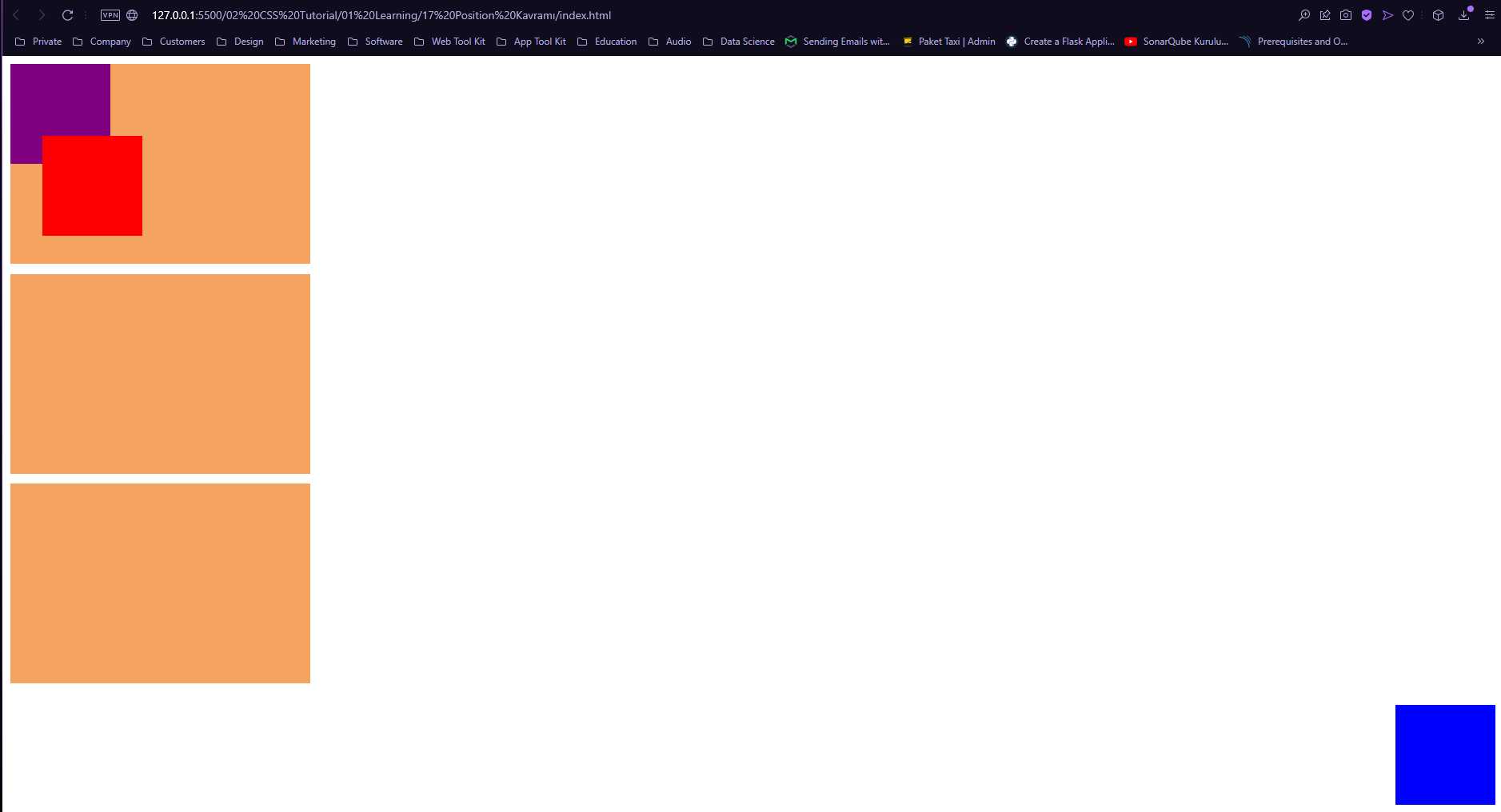 FrontEnd Developer RoadMap - CSS3 Tutorial 24 Position Kavramı - Murat ...