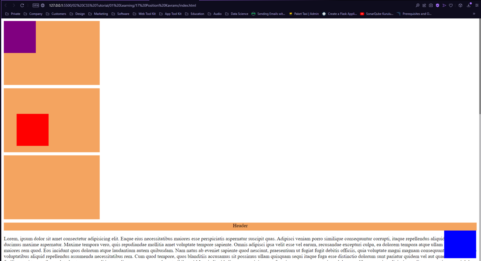 Frontend Developer Roadmap Css3 Tutorial 24 Position Kavramı Murat Bilginer