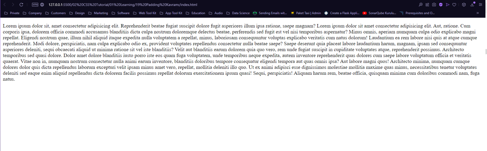 Frontend Developer Roadmap Css3 Tutorial 26 Padding Kavramı Murat Bilginer