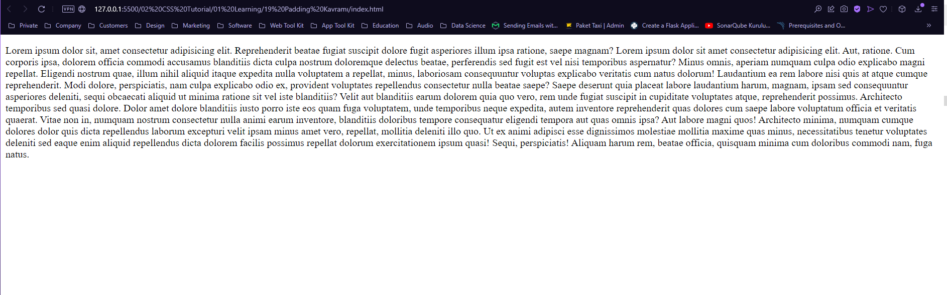 Frontend Developer Roadmap Css3 Tutorial 26 Padding Kavramı Murat 3742