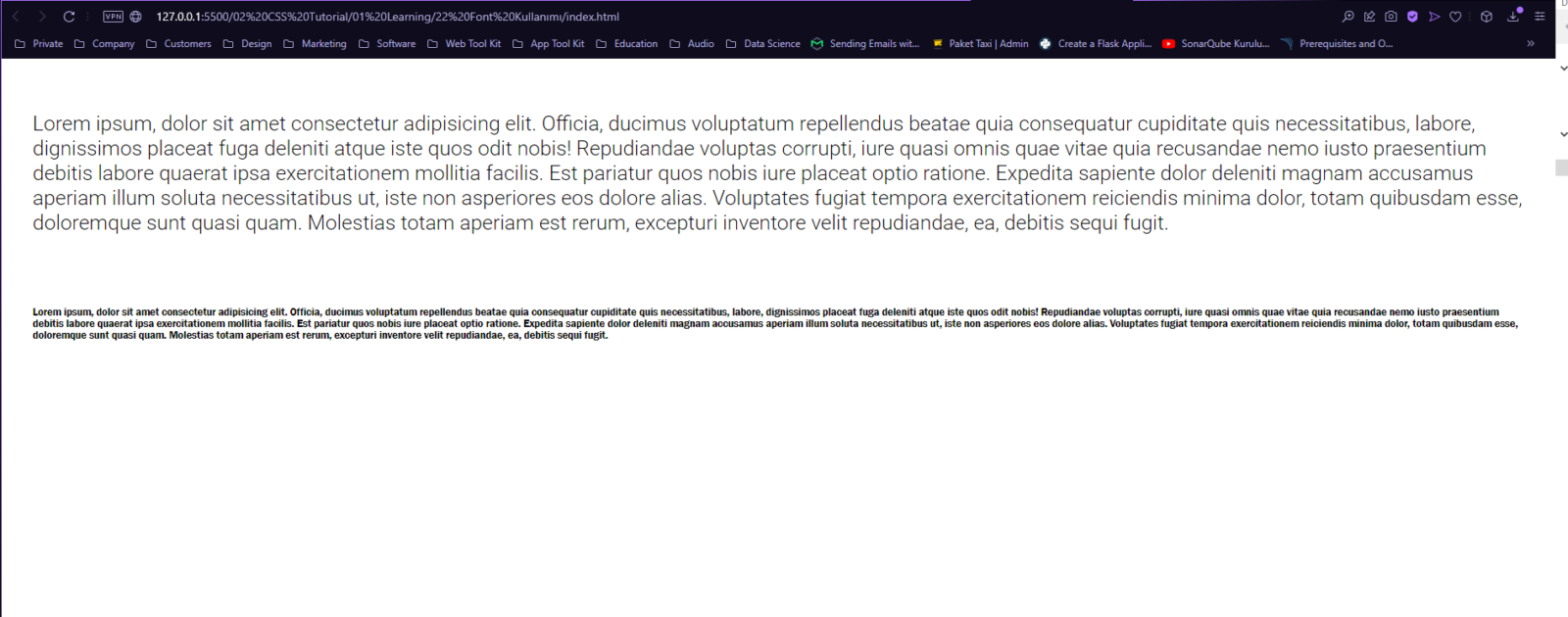 FrontEnd Developer RoadMap - CSS3 Tutorial 28 Font Özelliği - Murat Bilginer