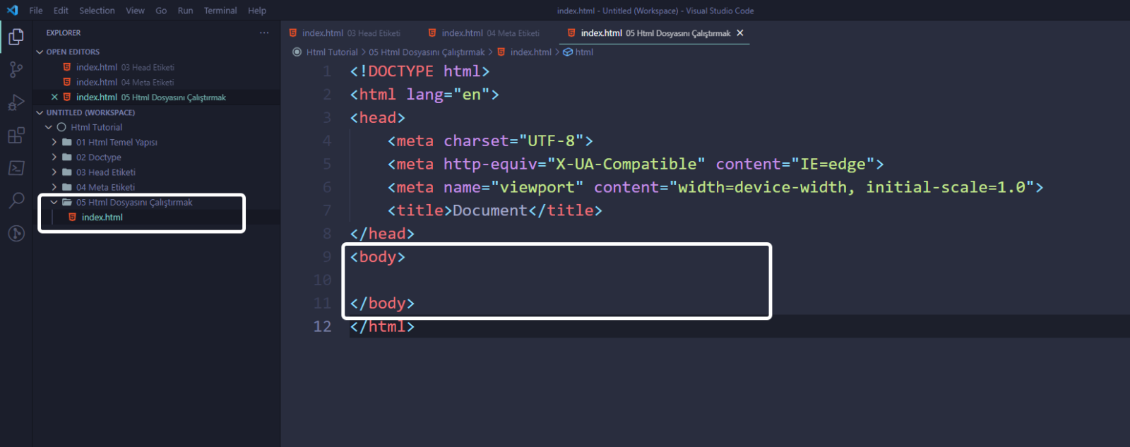 Frontend Developer Roadmap Html 5 Tutorial 11 Bir Html Sayfasını