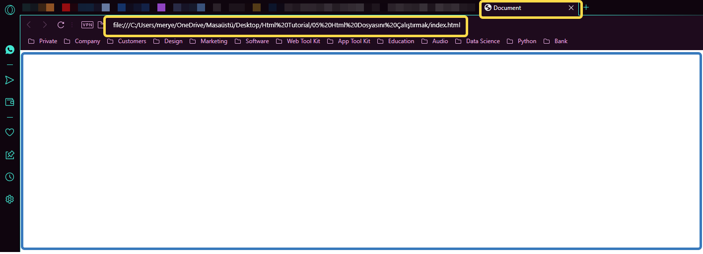 Frontend Developer Roadmap Html 5 Tutorial 11 Bir Html Sayfasını