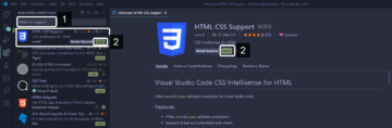 Visual Studio Code Tutorial HTML CSS Support Nedir ve Kullanımı - Murat ...