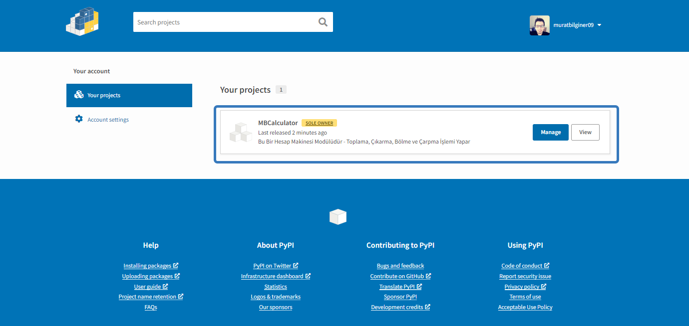 Python İle Oluşturduğunuz Paketlerinizi(Modüllerinizi) PyPI'da ...