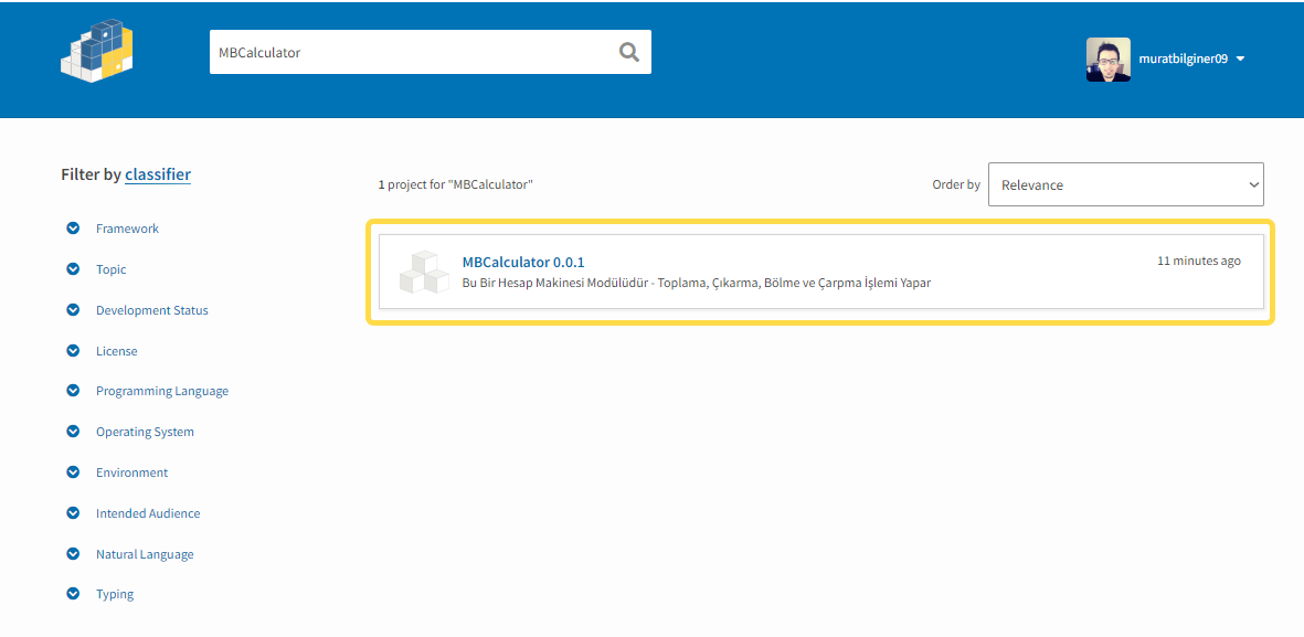 Python İle Oluşturduğunuz Paketlerinizi(Modüllerinizi) PyPI'da Yayınlama Rehberi 9 Kendi ...