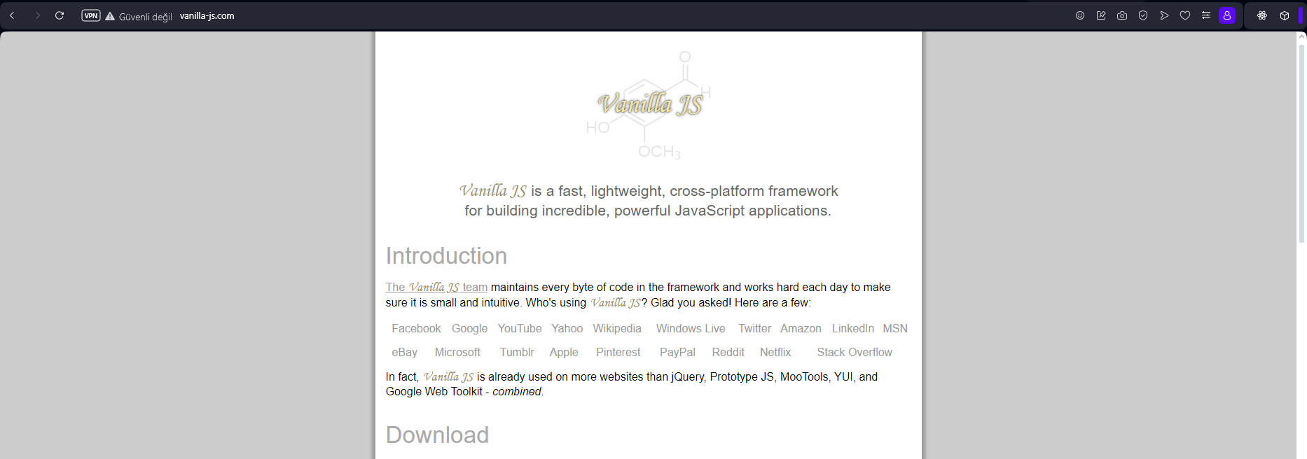 IT Notions 8 Vanilla JavaScript Nedir? - Murat Bilginer