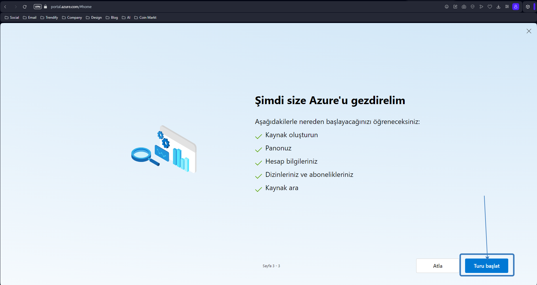 Azure Tutorial 2024 1 - Azure Hesabı Oluşturma - Murat Bilginer