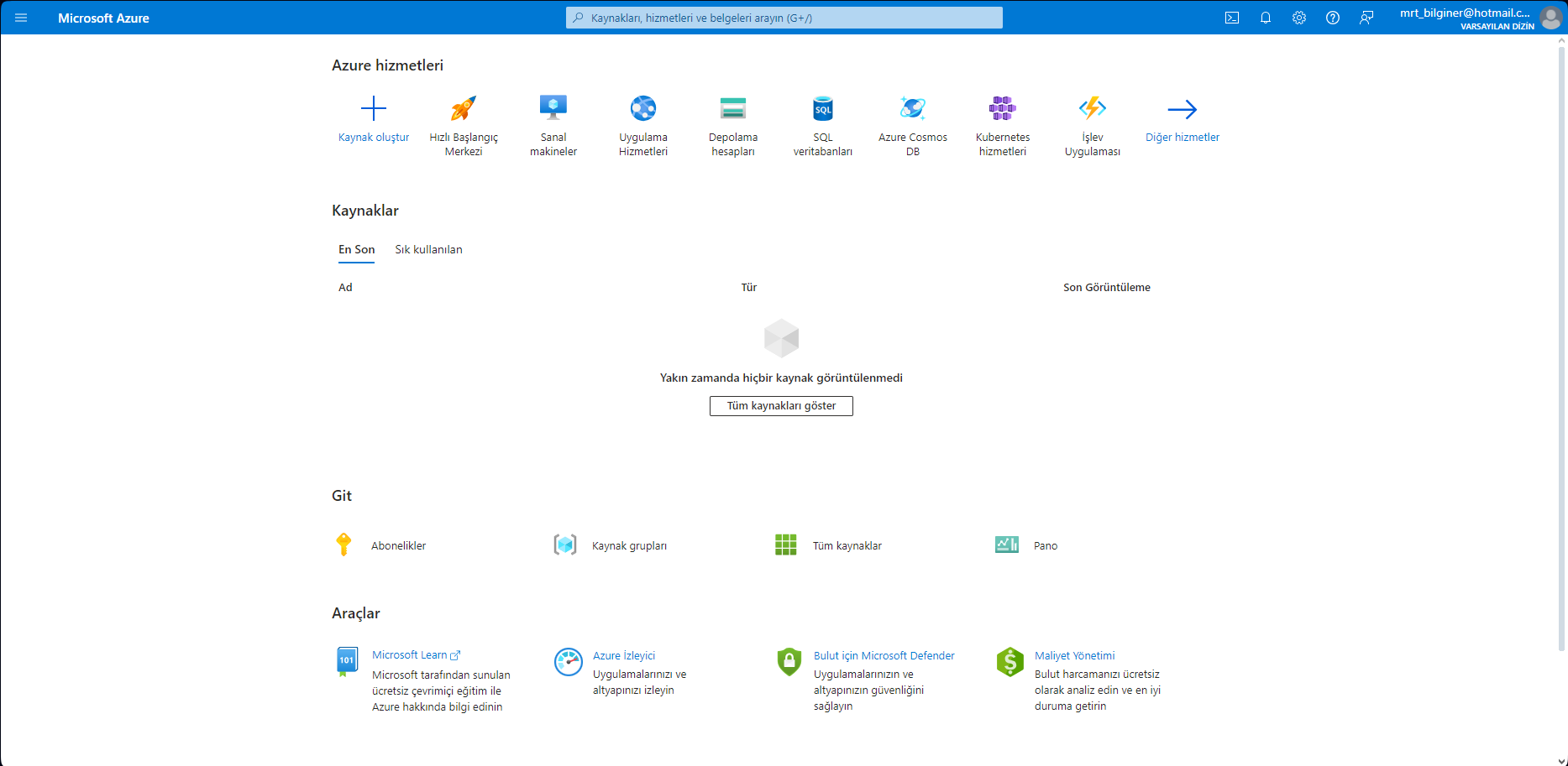 Azure Tutorial 2024 1 - Azure Hesabı Oluşturma - Murat Bilginer