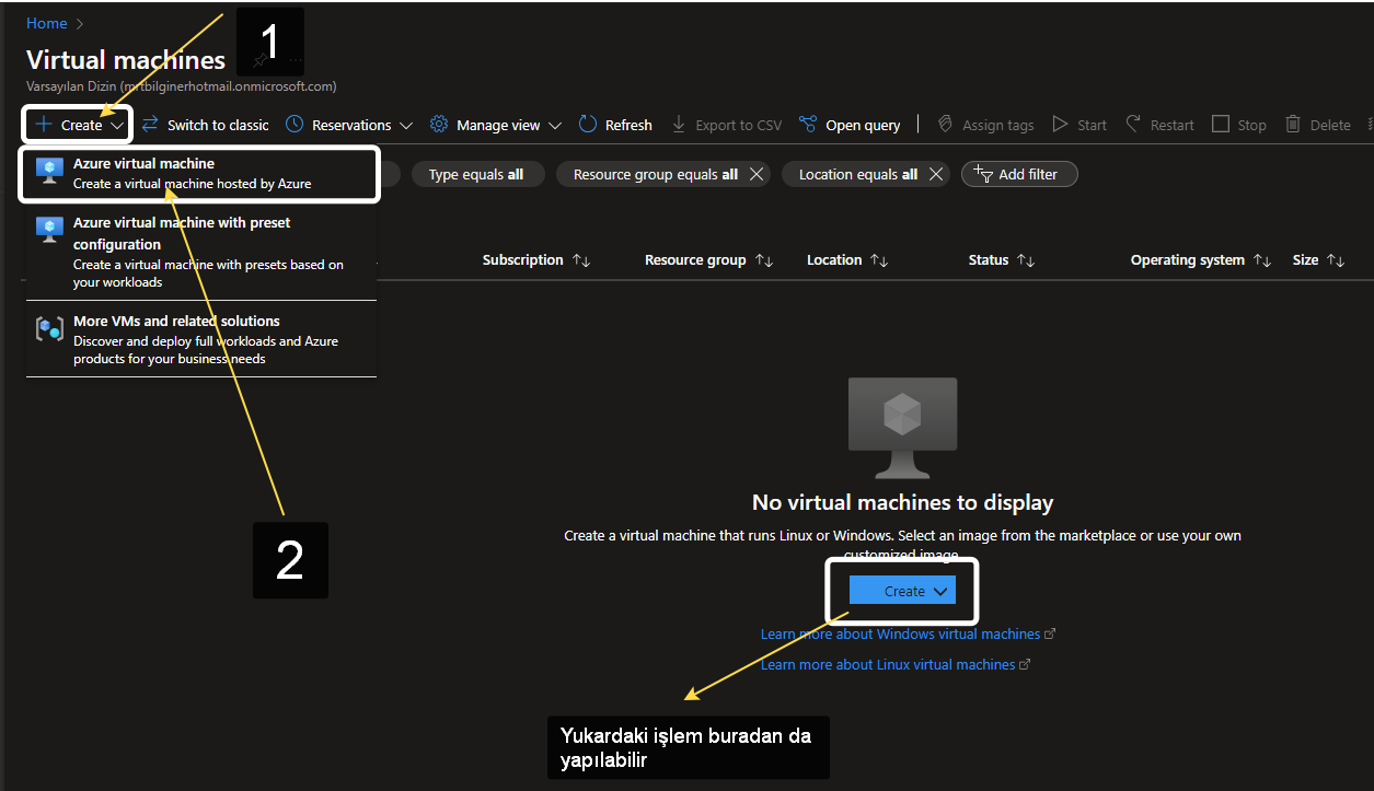 Azure Tutorial 2024 9 - Linux(Ubuntu) Virtual Machine Oluşturmak ...